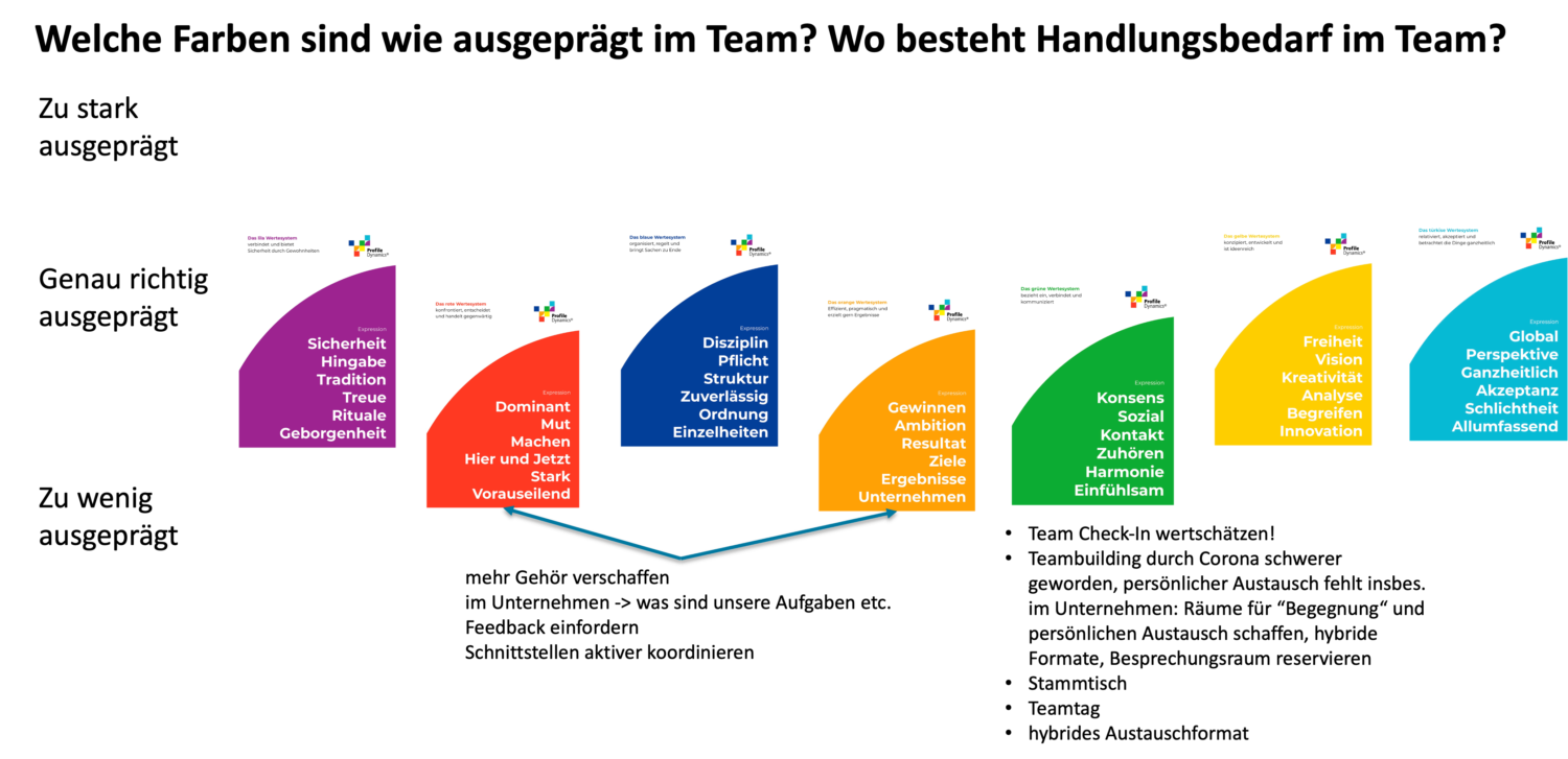 Werte analysieren mit Profile Dynamics - Rohde Consult
